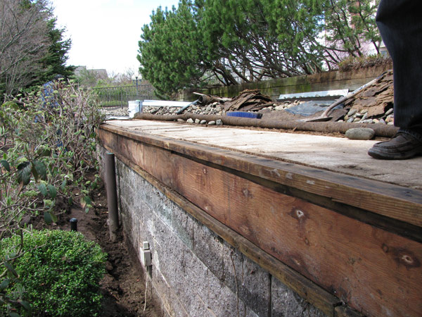 Planter Waterproofing - Adriatic Restoration Corp.